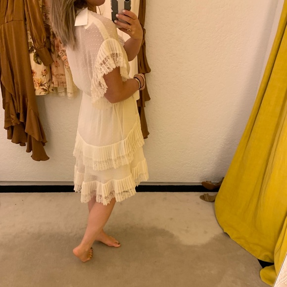 Zimmermann | Dresses | Brand New Zimmerman Espionage Pleat Frill Mini ...